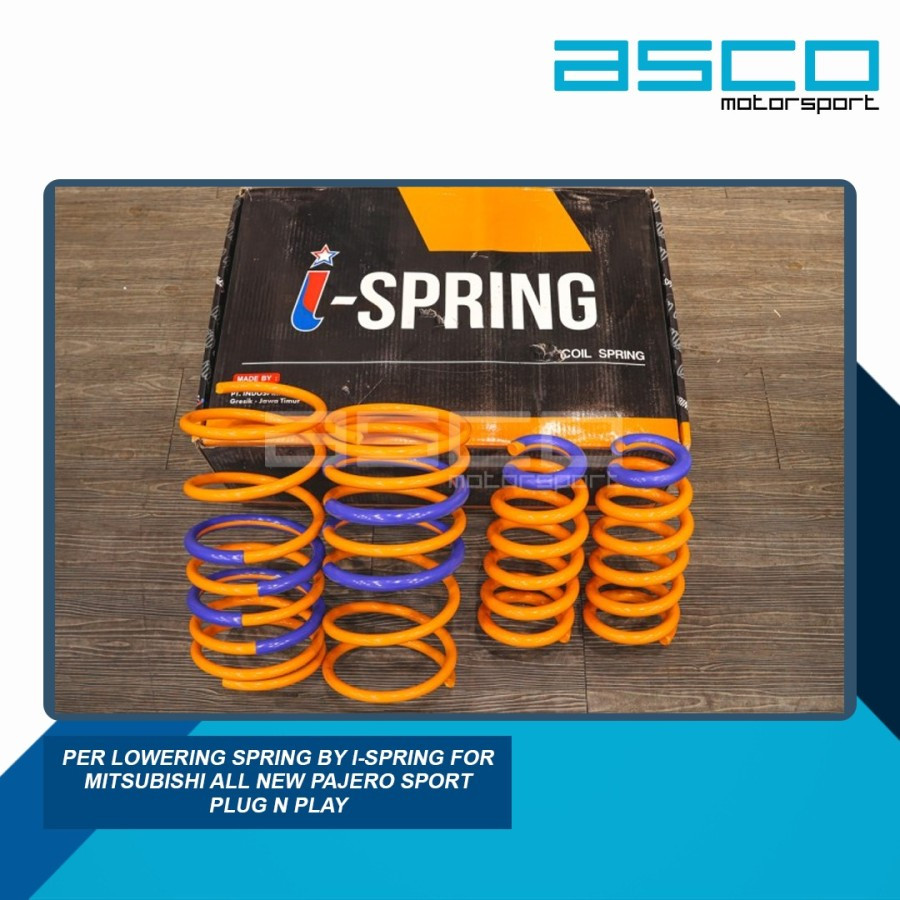 Jual Per Lowering Spring By Ispring I-Spring For Mitsubishi All New ...