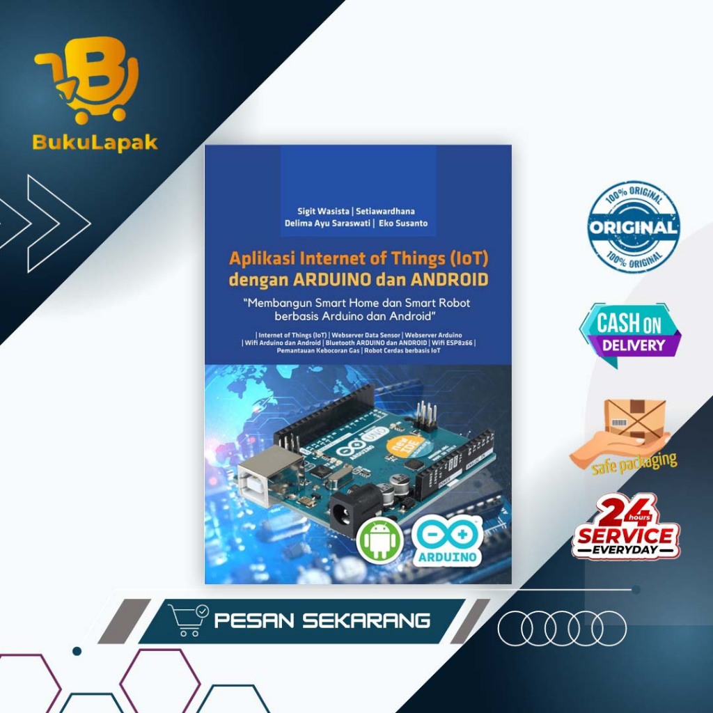 Jual Buku Android : Buku Aplikasi Internet Of Things Dengan ARDUINO Dan ANDROID - Deepublish ...