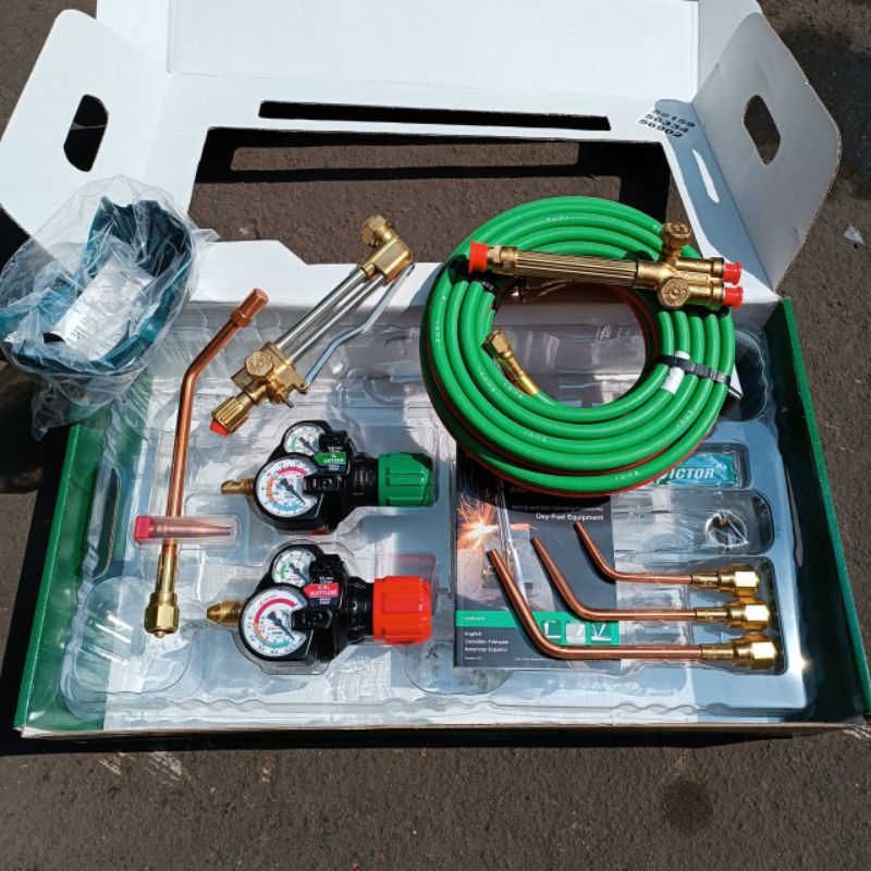 Jual Victor journeyman Set Perlengkapan las Set Regulator Heavy Duty ...