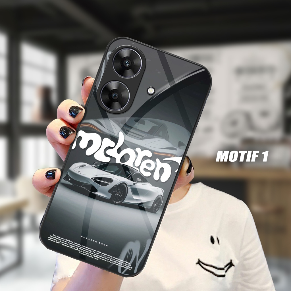 Jual SOFTCASE HP GLASS PREMIUM REALM* NOTE 60 TERBARU CASING HANDPHONE ...