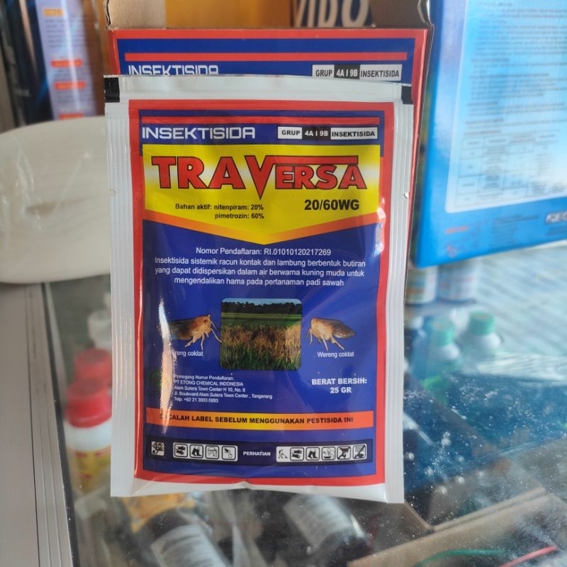 Jual Insektisida Traversa 20/60WG kendalikan Wereng pada tanaman padi ...