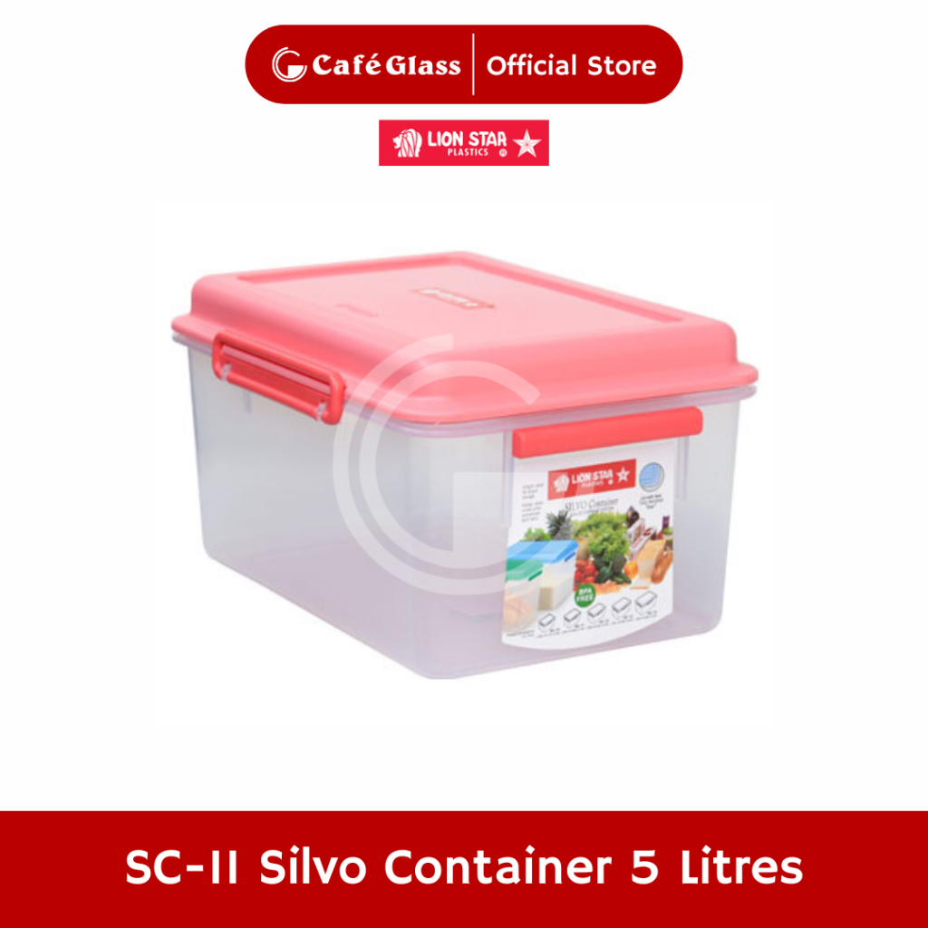 Jual KONTAINER SILVO 5 LITER LION STAR | Shopee Indonesia