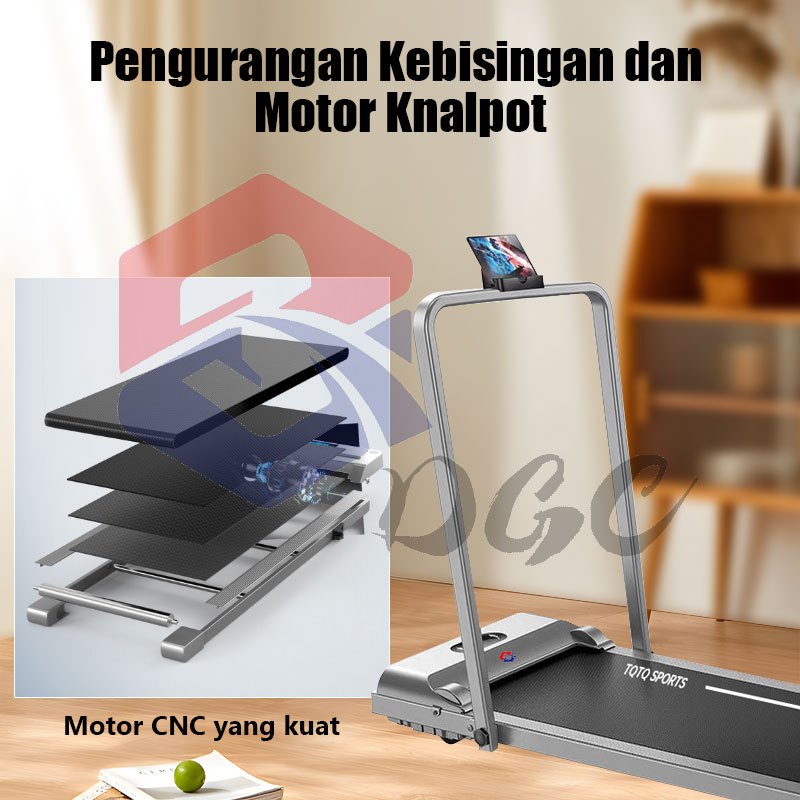 Jual DGC Running Mat Treadmill Treadmill Elektrik Treadmill Walking pad ...