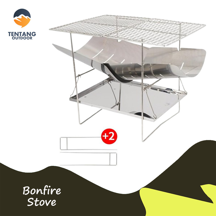 Jual Panggangan BBQ Mini Portable Camping Picnic Folding Stove Grill ...