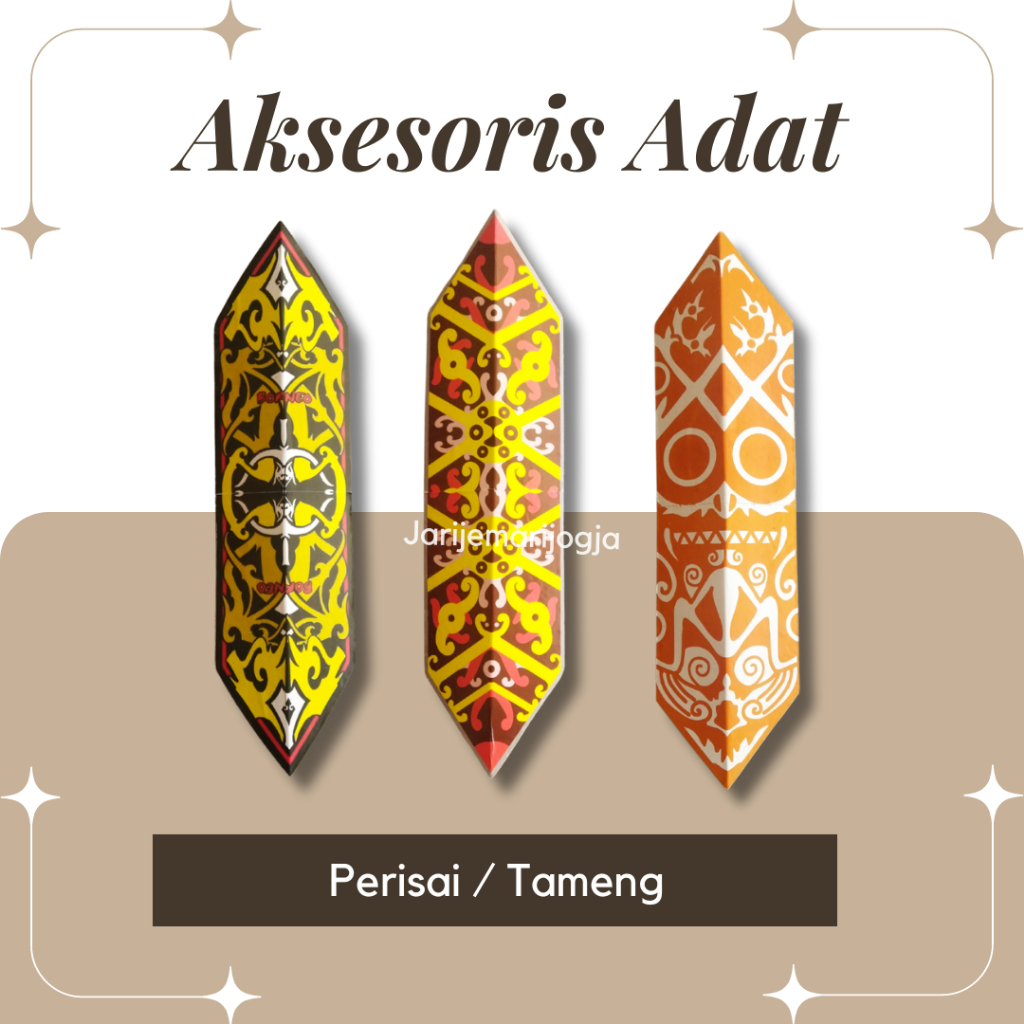 Jual PERISAI TAMENG PAPUA -ACCESSORIES ADAT PAPUA/DAYAK TAMENG SUKU ...