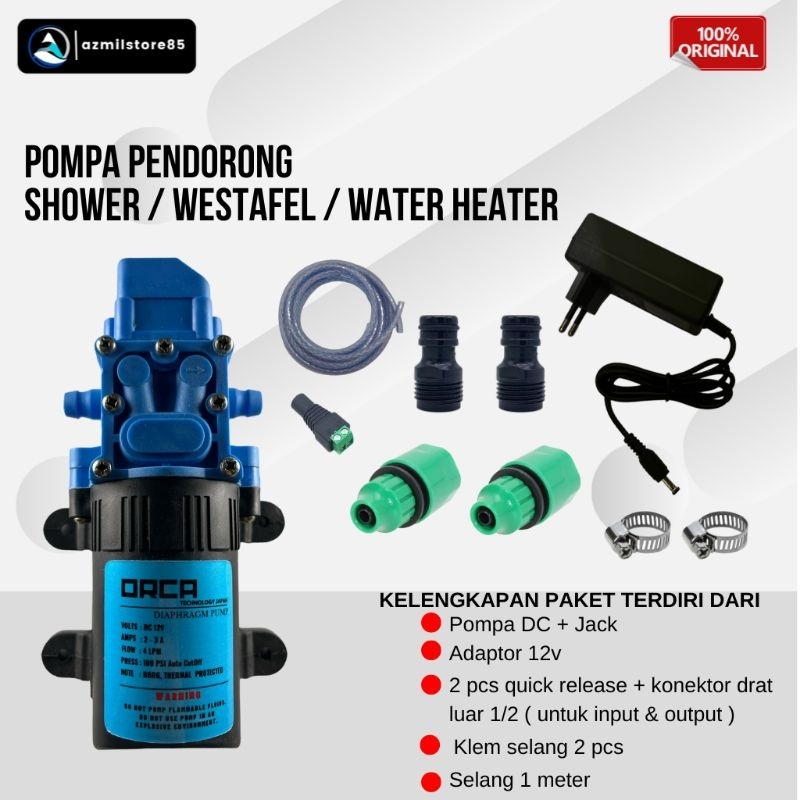 Jual Pompa Dorong Shower / Westafel / Water Heater | Shopee Indonesia