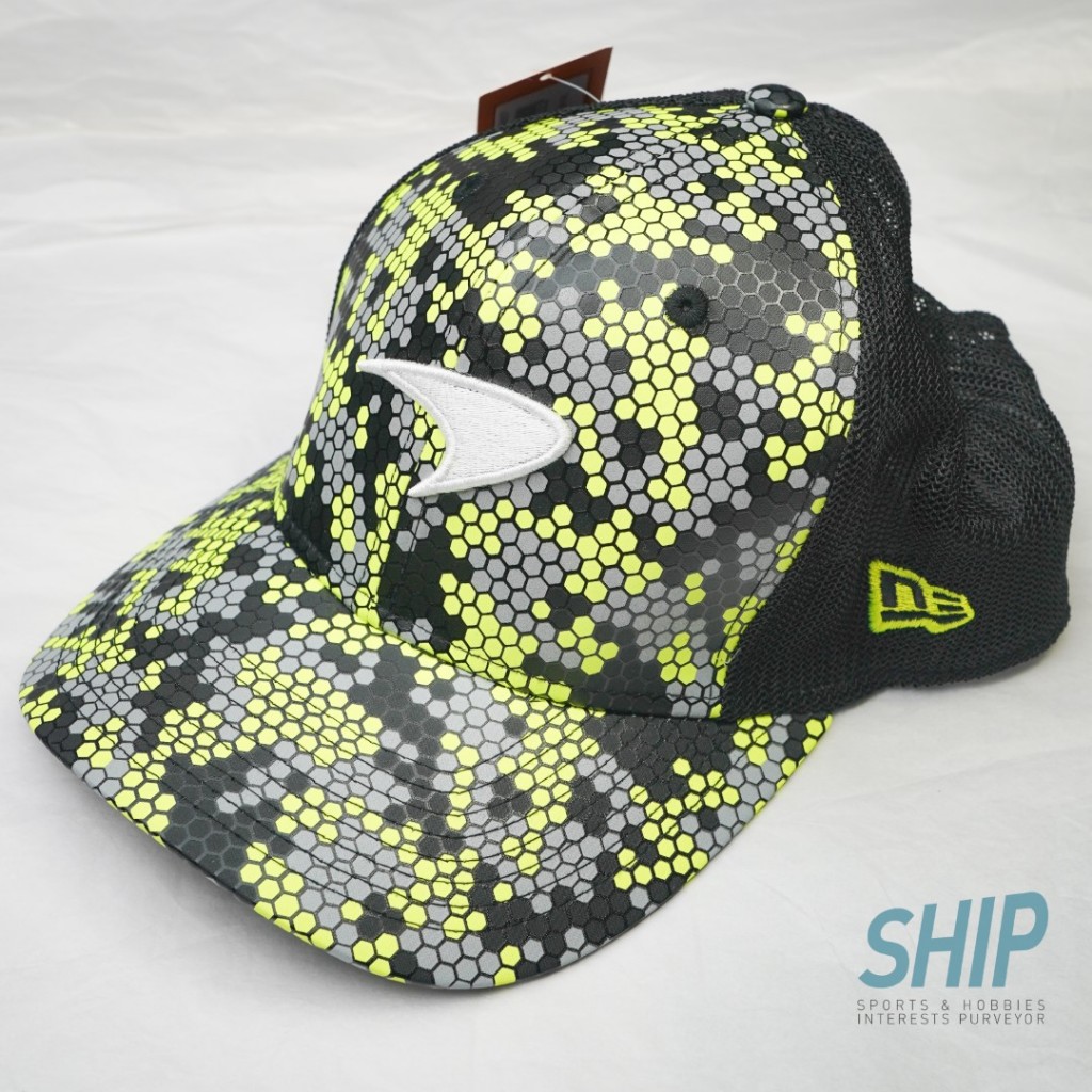 Jual Topi McLaren team cap SINGAPORE GP 2024 neon yellow F1 original ...