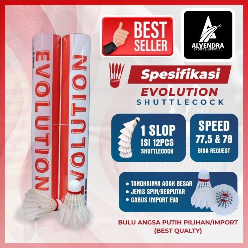 Jual MNA SHUTTLECOCK EVOLUTION | Shopee Indonesia