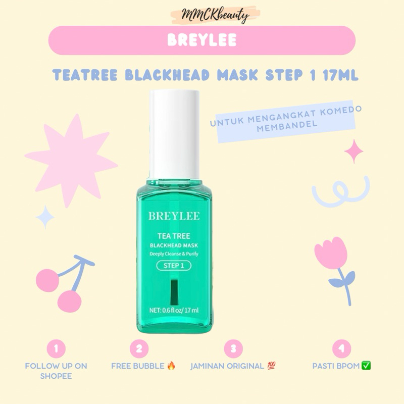 Jual Breylee Blackhead Remover Mask 17ML - STEP 1 | Shopee Indonesia