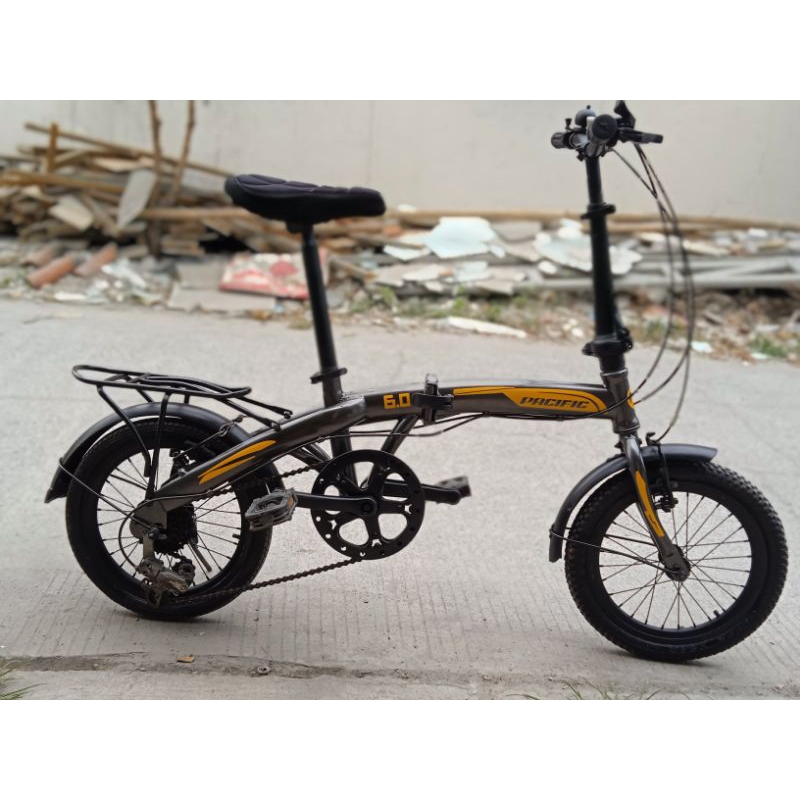 Jual Sepeda Lipat ukuran 16 Repaint Pacific Mulus Sepeda Second Bekas ...