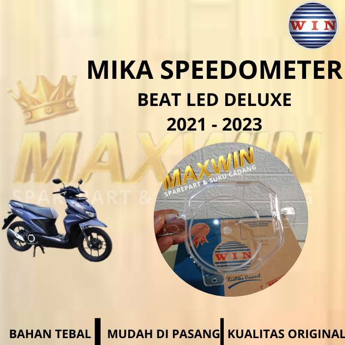 Jual Mika Kaca Speedometer Kilometer Honda Beat Deluxe Leed K1A Beat ...