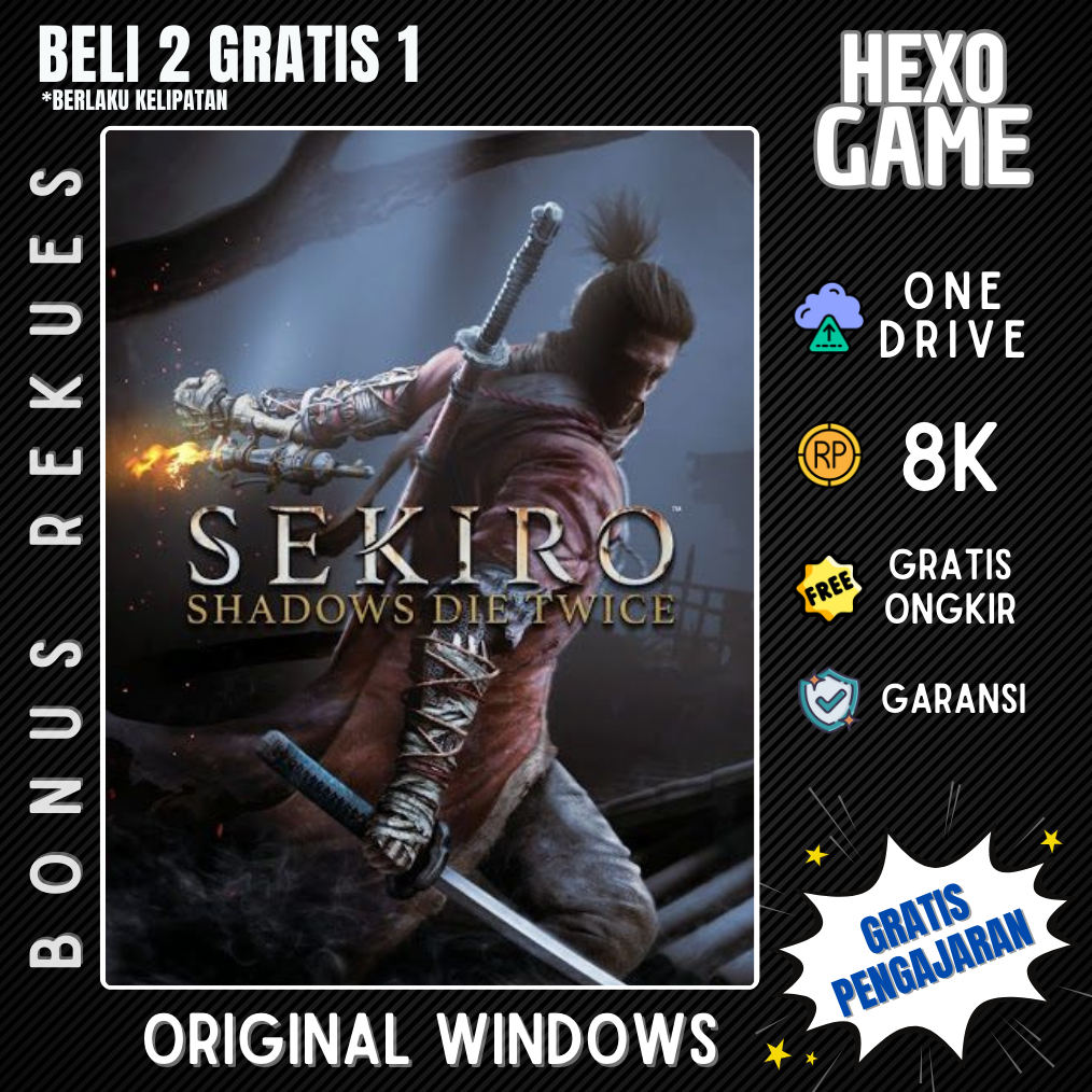Jual Sekiro Shadows Die Twice - PC Game Fight - LINK DOWNLOAD - GAME ...