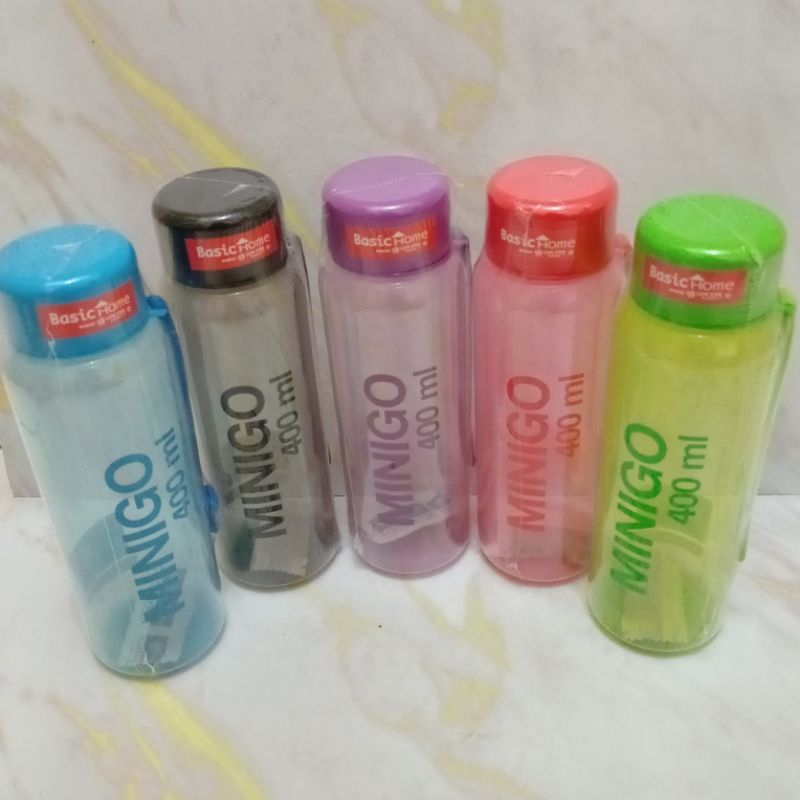 Jual Botol air minuman plastik.Lion star.Minigo (400ml) | Shopee Indonesia