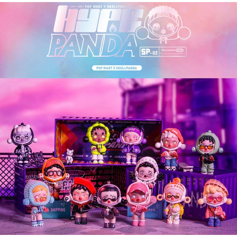 Jual POP MART x Skull Panda Hype Panda | Shopee Indonesia