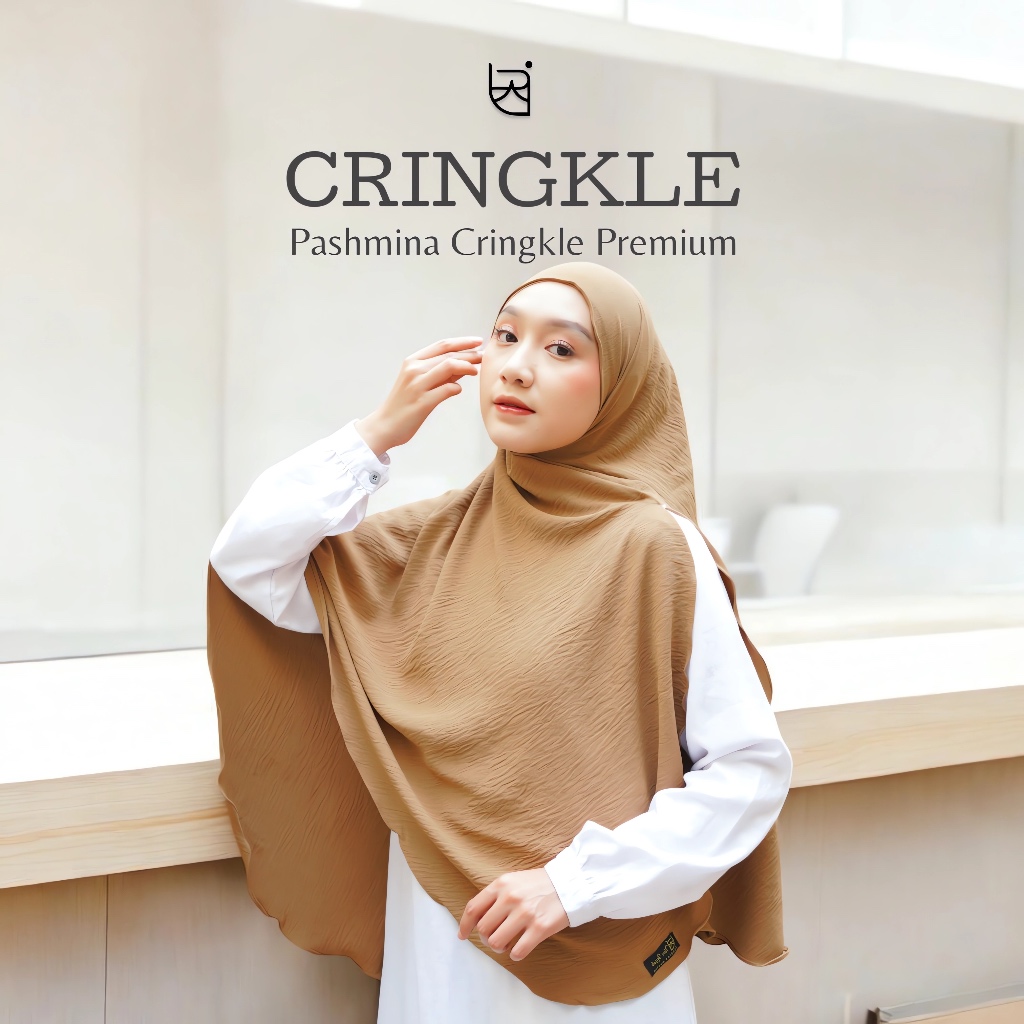 Jual 𝐓𝐀𝐑𝐈 - HIJAB PASHMINA OVAL CRINKLE/OVAL JUMBO CRINKLE AIRFLOW /KERUDUNG OVAL CRINKLE SIZE L ...
