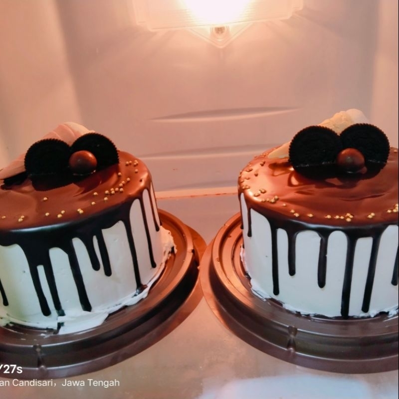 Jual mini cake d10/kue ultah kecil/kue ulang tahun mini | Shopee Indonesia