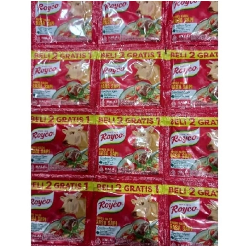 Jual Royco Rasa Sapi 1lusin isi 12 sachet x 10 Lusin | Shopee Indonesia
