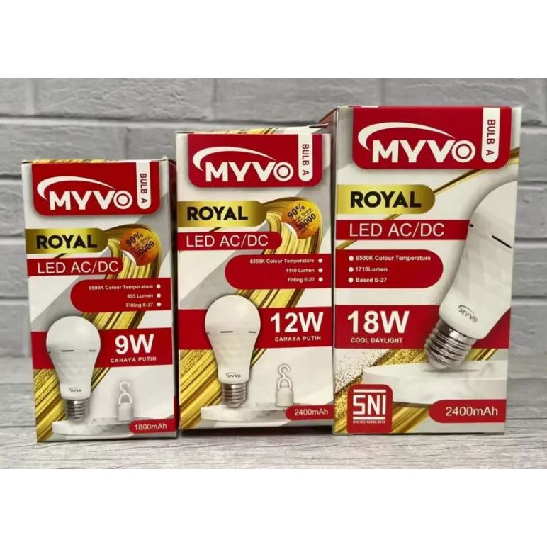 Jual BOHLAM EMERGENCY MYVO ROYAL 9W 12W 18W 24W 9 WATT 12 WATT 18 WATT 24 WATT LAMPU EMERGENCY ...