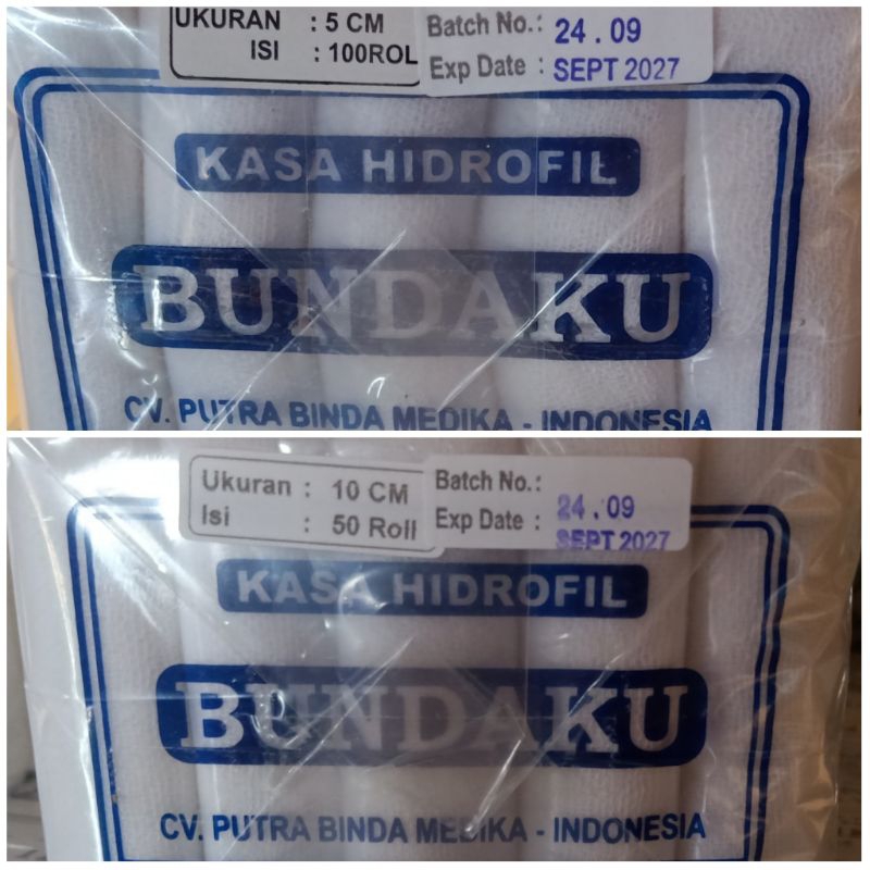 Jual Perban Kasa Verban Bundaku 10cm, 5cm, 15cm | Shopee Indonesia