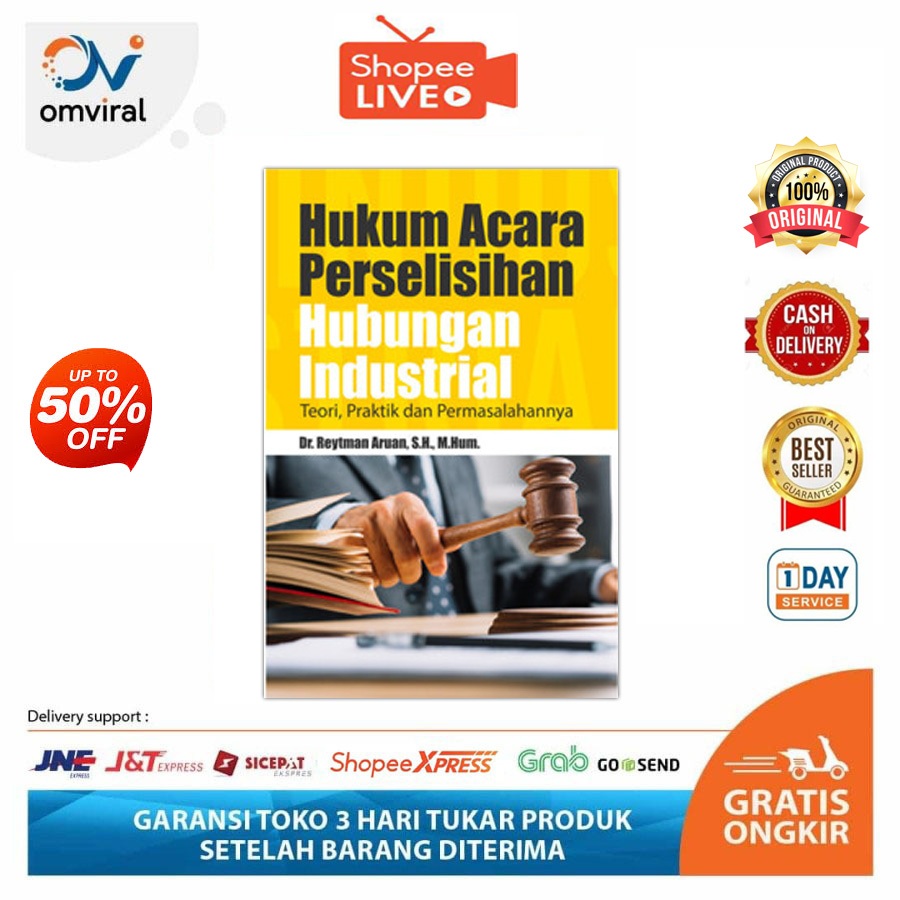 Jual Buku Hukum Acara Perselisihan Hubungan Industrial PHI Reytman ...