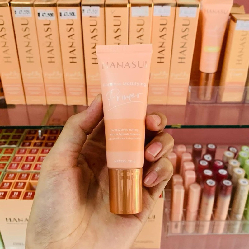 Jual Hanasui Poreless Mattifying Primer 20g | Shopee Indonesia