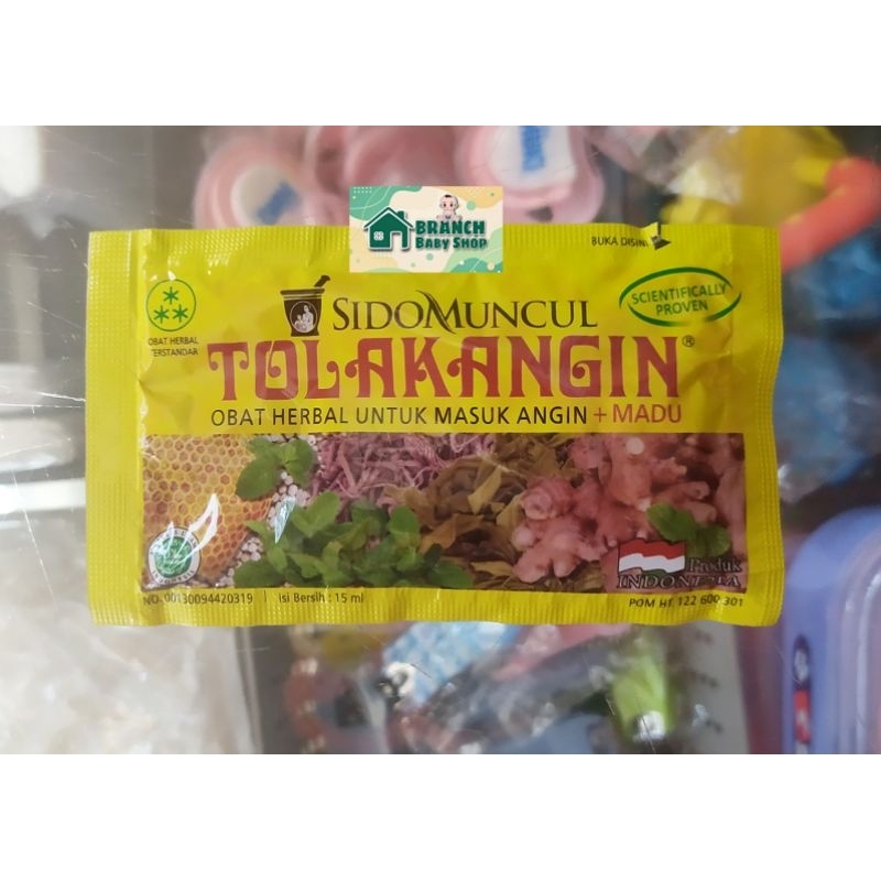 Jual Tolak Angin 1 Sachet Obat Herbal untuk masuk angin + madu | Shopee ...