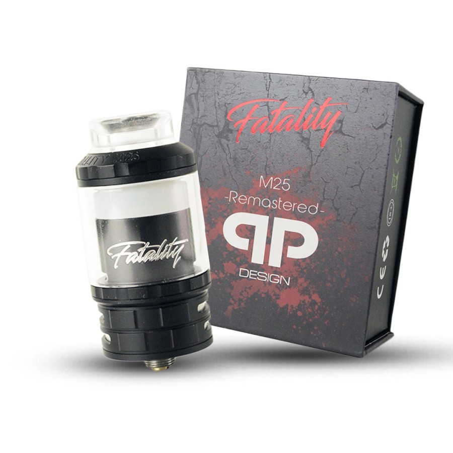 Jual RTA Fatality M25 Remastered Matte Black 25MM USA by QP Design ...