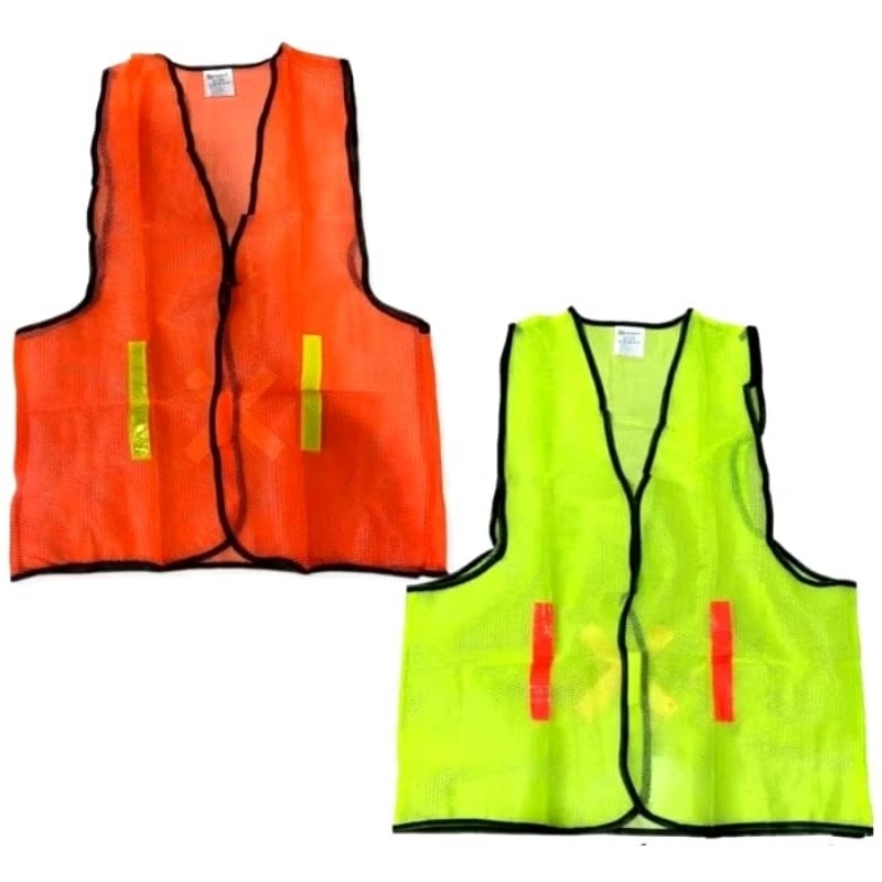 Jual Rompi Safety Eco Jala // Rompi Jaring Go Save Orange & Hijau ...