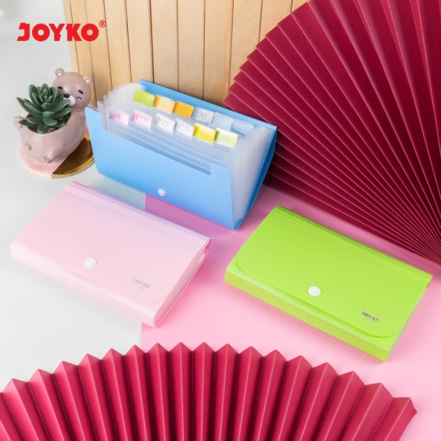 Jual Expanding File Map Harmonika A6 Joyko EF-1218 Giro 13 Pocket ...
