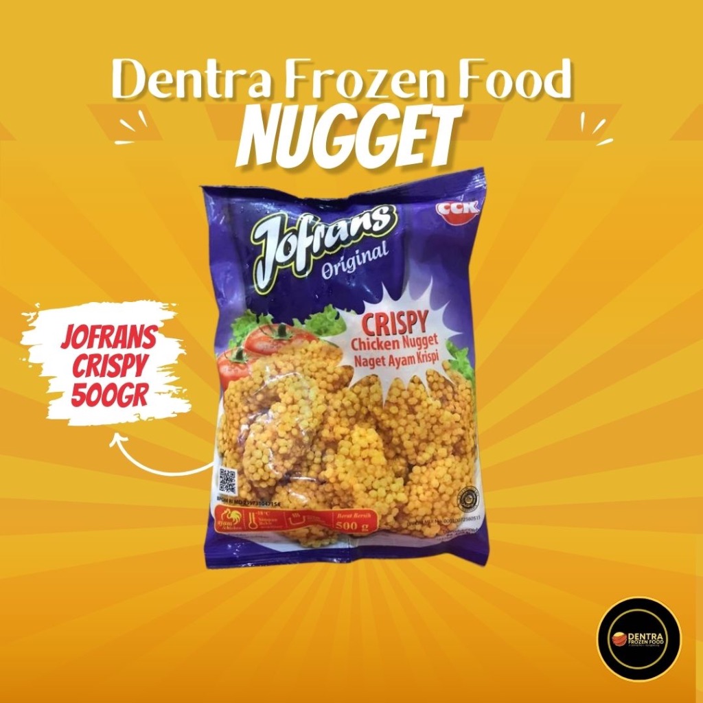 Jual JOFRANS CRISPY CHICKEN NUGGET 500GR DAN 1KG | Shopee Indonesia