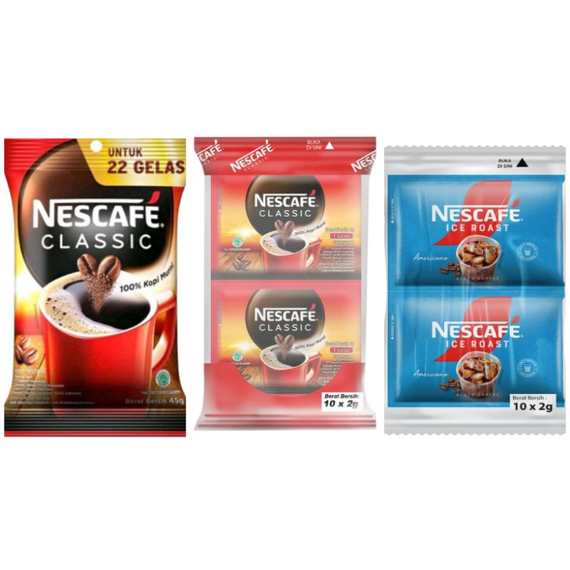 Jual NESCAFE Classic Coffee kopi bubuk hitam baru ice roast americano ...