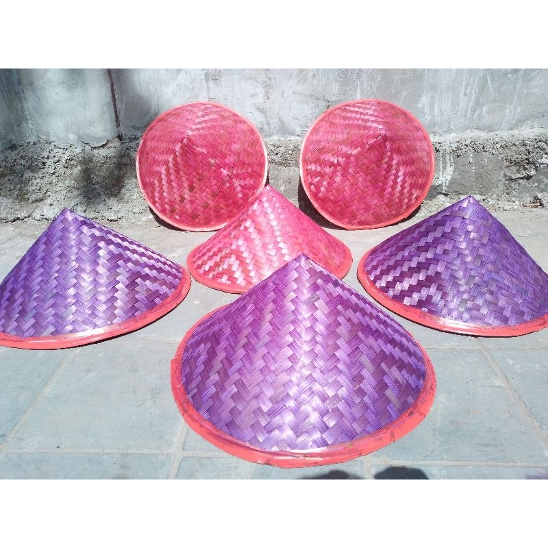 Jual caping bambu 1 lapis warna bisa request warna | Shopee Indonesia