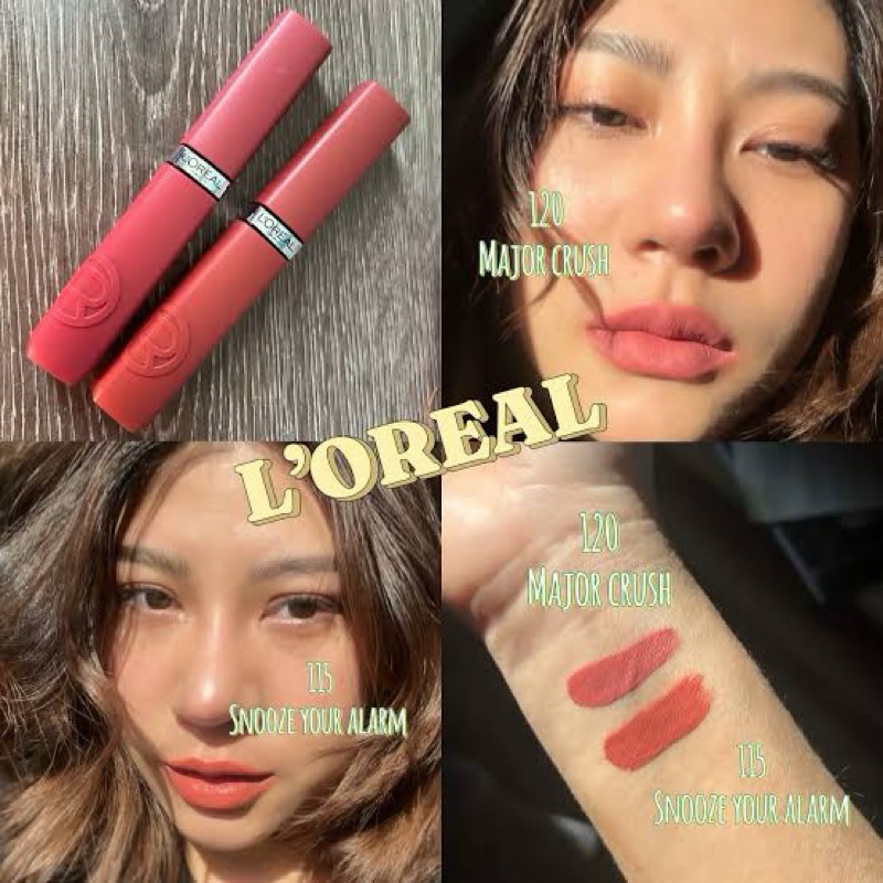 Jual Loreal Paris Infallible Matte Resistance Liquid Lipstick 120 Major ...