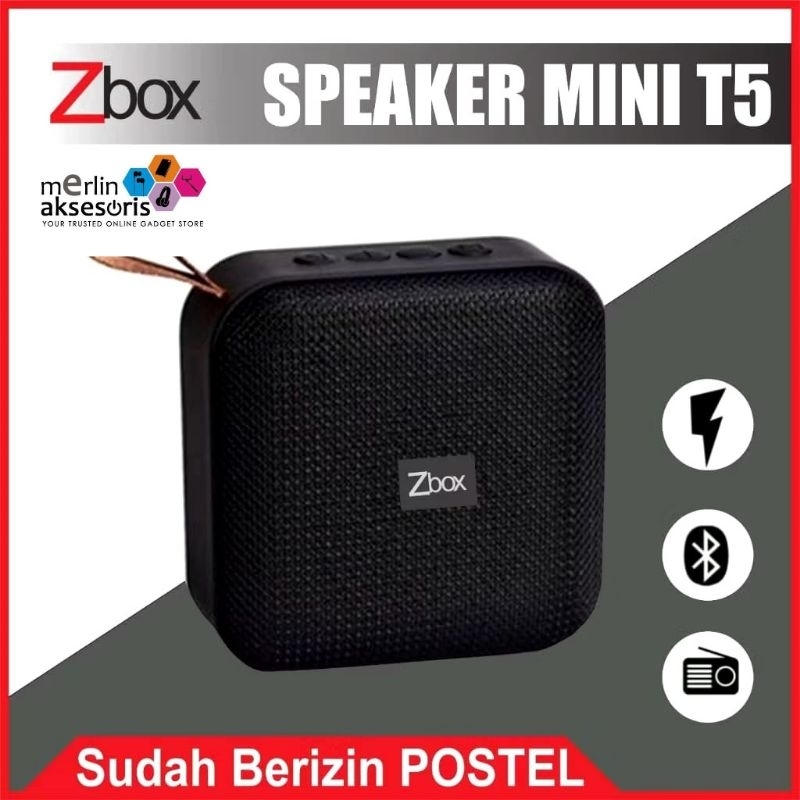 Jual ZBOX Speaker Bluetooth T5 mini (New) | Shopee Indonesia