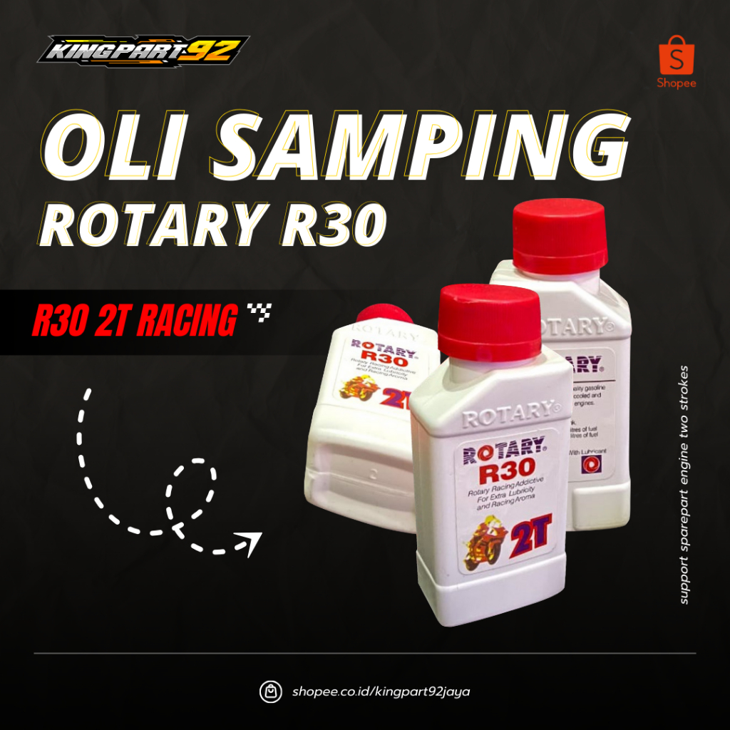 Jual ROTARY R30 2TAK RACING OLI SAMPING ROTARY R30 CAMPURAN BESIN ROTARY R30 100 CC OLI SAMPING ...
