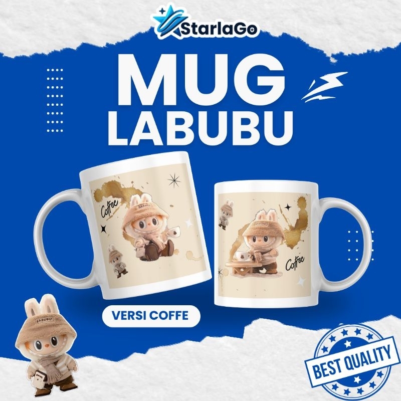 Jual KADO LUCU MUG LABUBU AESTHETIC , Mug custom , Mug aesthetic , Kado ...