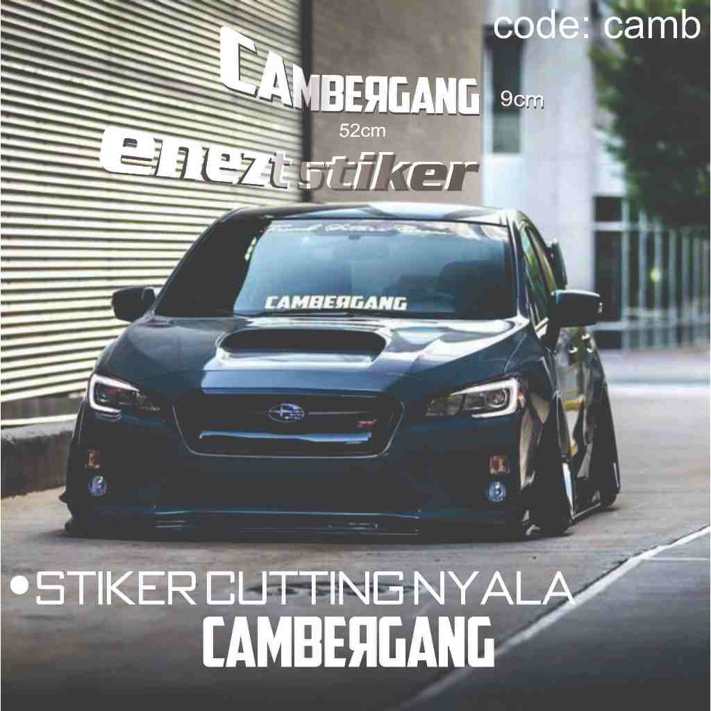 Jual stiker cambergang stiker otomotif stiker mobil stiker racing ...