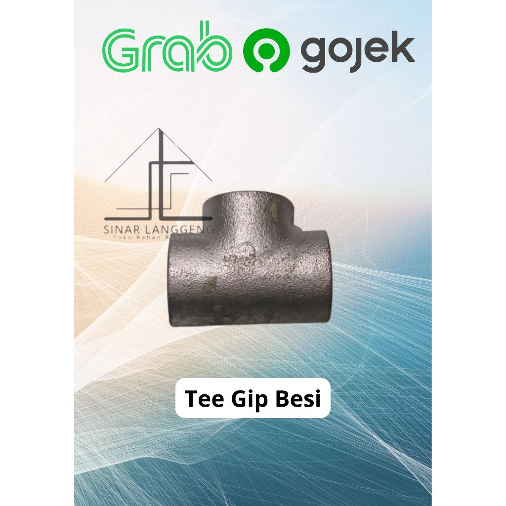 Jual TEE ( GIP ) BESI 11/2" G BRAND T POLOS TEBAL SAMBUNGAN 1 1/2 INCH ...