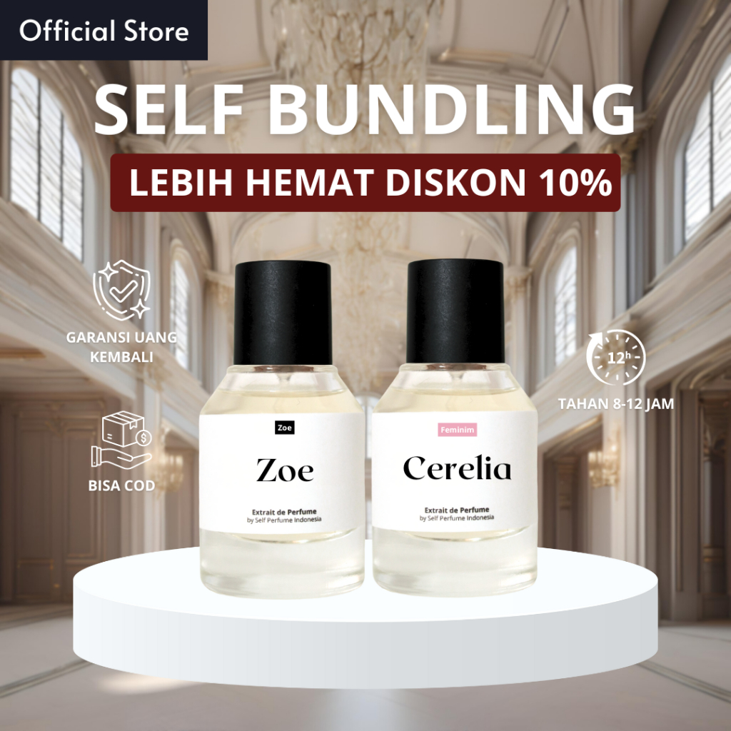 Jual PROMO 5.5 DISKON 10% SELF - Parfum Pria Wanita Unisex , Extrait de ...