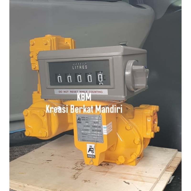 Jual FLOW METER MINYAK/SOLAR SIZE 2" INCH AR-M50 (570 LPM) WITH ...