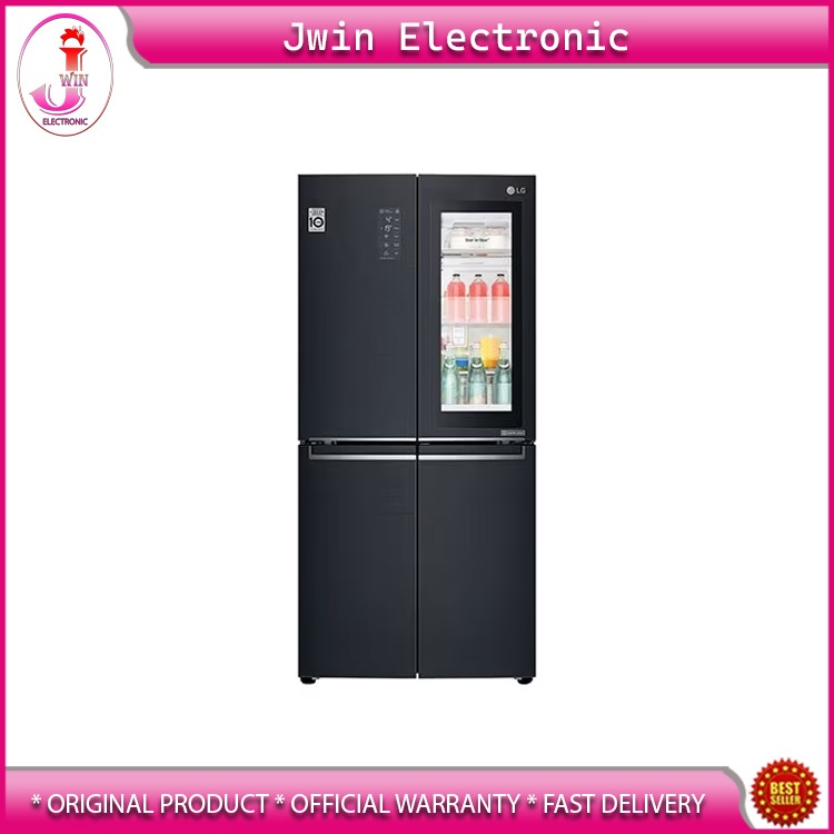 Jual LG GC-Q22FTQEB Kulkas Multi Door InstaView Door-in-Door™ 595L | Shopee Indonesia