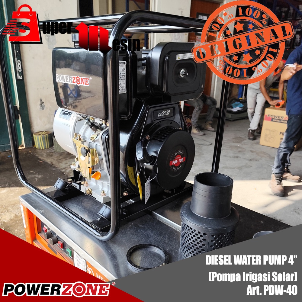 Jual Pompa sirkulasi air sawah solar diesel Water pump 4 inch | Shopee ...