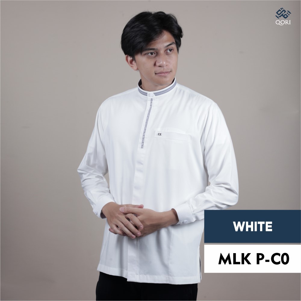 Jual Qori Apparel Baju Koko Casual Malik bin At Tahiyan (Lengan Panjang ...