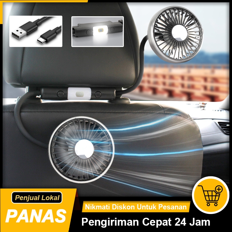 Jual Kipas USB Mobil Kipas Angin Pendingin Kepala Ganda Sakelar ...