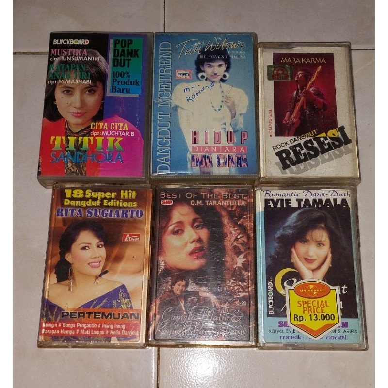 Jual kaset Dangdut TITIK SANDHORA-Pop Dankdut / TUTI WIBOWO-Hidup ...