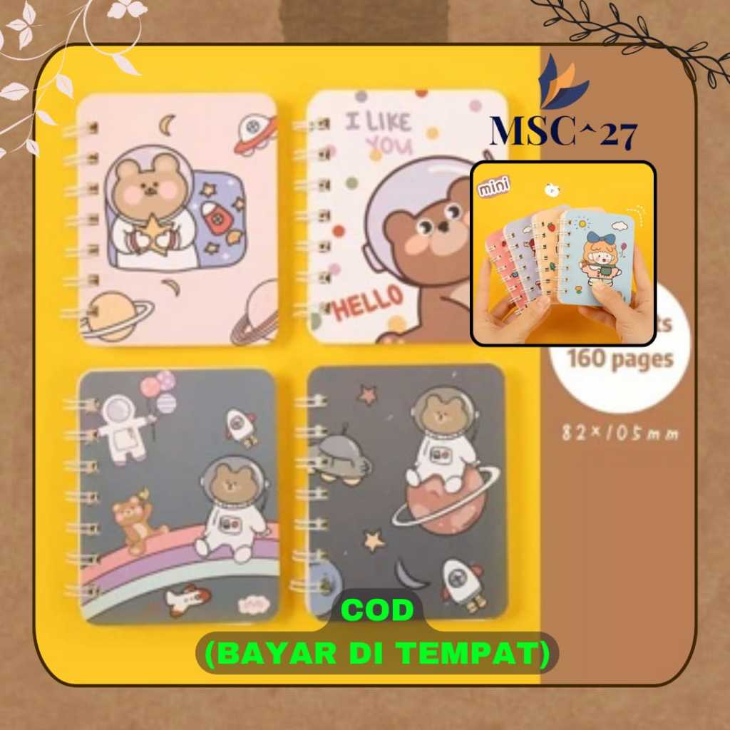Jual NoteBook Ring Motif A7 Note Book Ring Isi 80 Lembar Buku Catatan ...