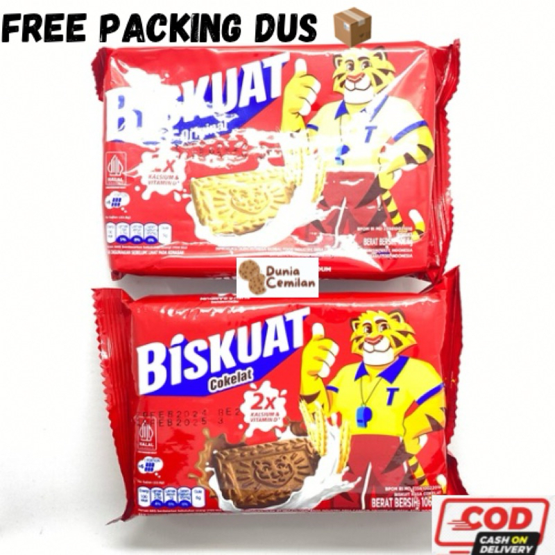 Jual [TERMURAH!] Biskuit Biskuat 106.4gr Satuan - Biskuit Original ...