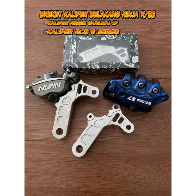 Jual Breket kaliper belakang Nisin samurai 2piston rcb s series ninja r ...