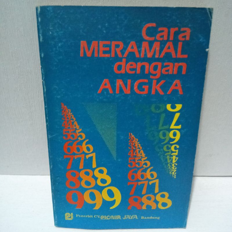 Jual Buku Original CARA MERAMAL DENGAN ANGKA | Shopee Indonesia