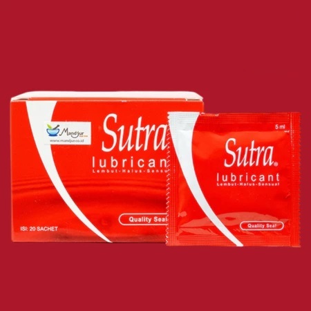 Jual Sutra Lubricant Gel Box Isi 20 Sachet - Sutra Lubricant Sachet isi ...